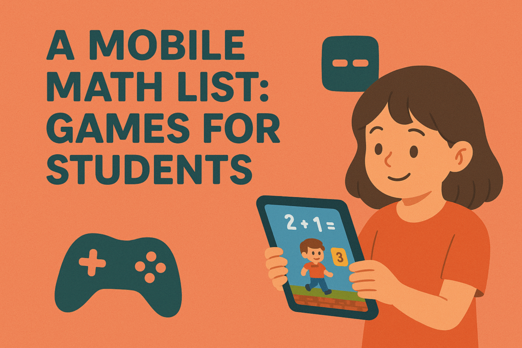 A Mobile Math List: Games for Students - TechAhead