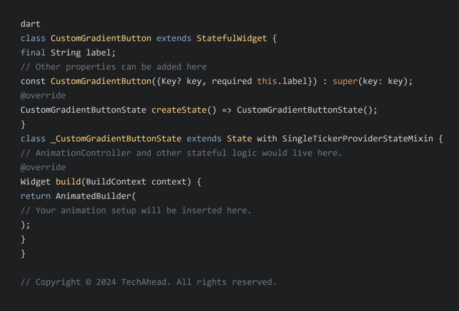 Creating Custom Widgets in Flutter: Extending Functionality