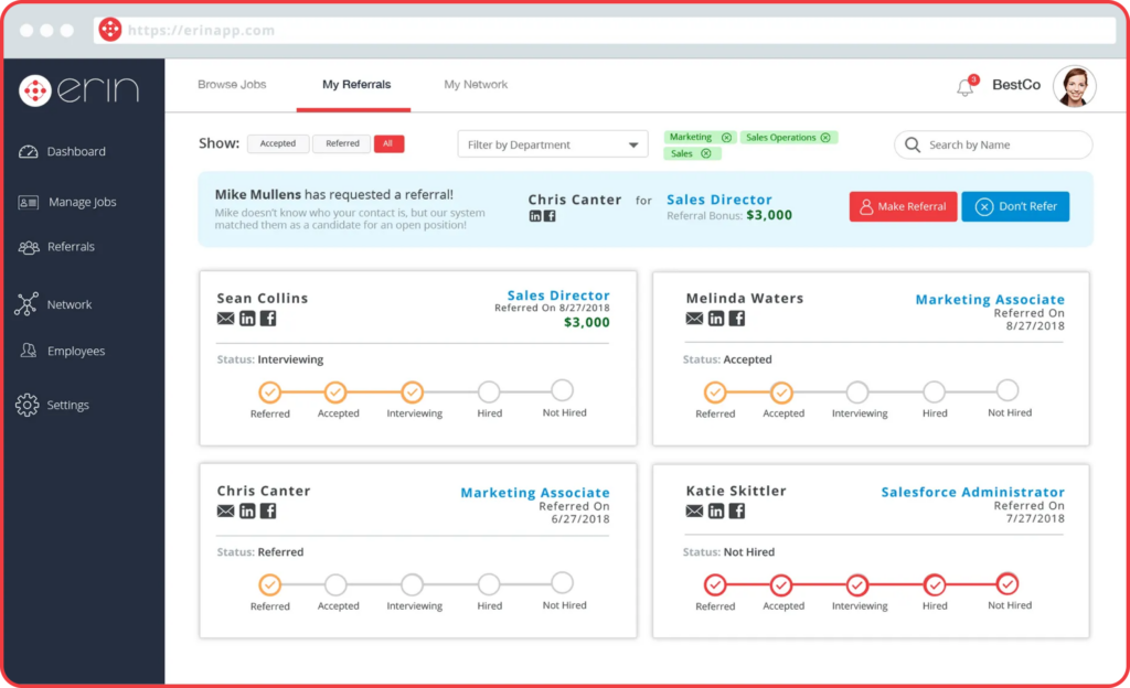 Employee Referral Software Development Case Study | TechAhead