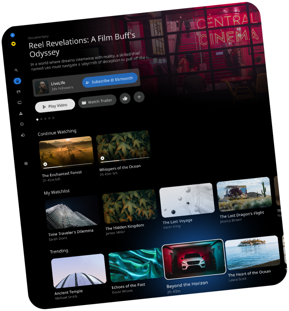 Entertainment TV App | TechAhead